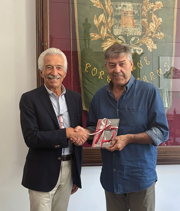 La visita del Console del Principato di Monaco al Sindaco Bruno Murzi ...