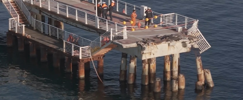 La Guang Rong in banchina a Livorno. Ora inizia il percorso per la ...