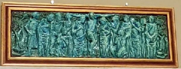 Donata alla chiesa di San Martino una preziosa opera in maiolica di ...